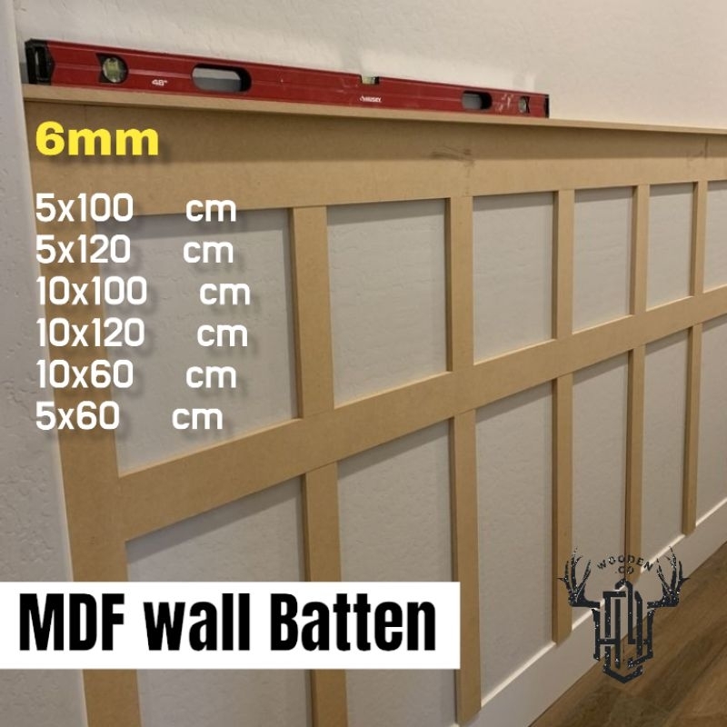 List of Mdf Wall batten 6mm Thick Supports home Wall decorations ...
