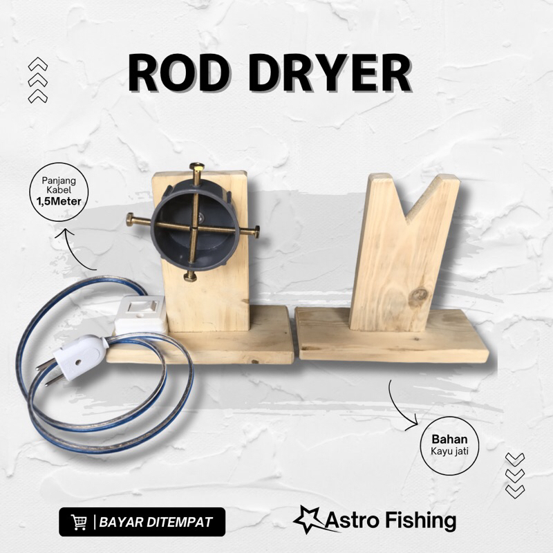 MESIN ! Rod DRYER / JORAN WRAPPING MACHINE / WRAPPING TOOL / ROD GLUE ...