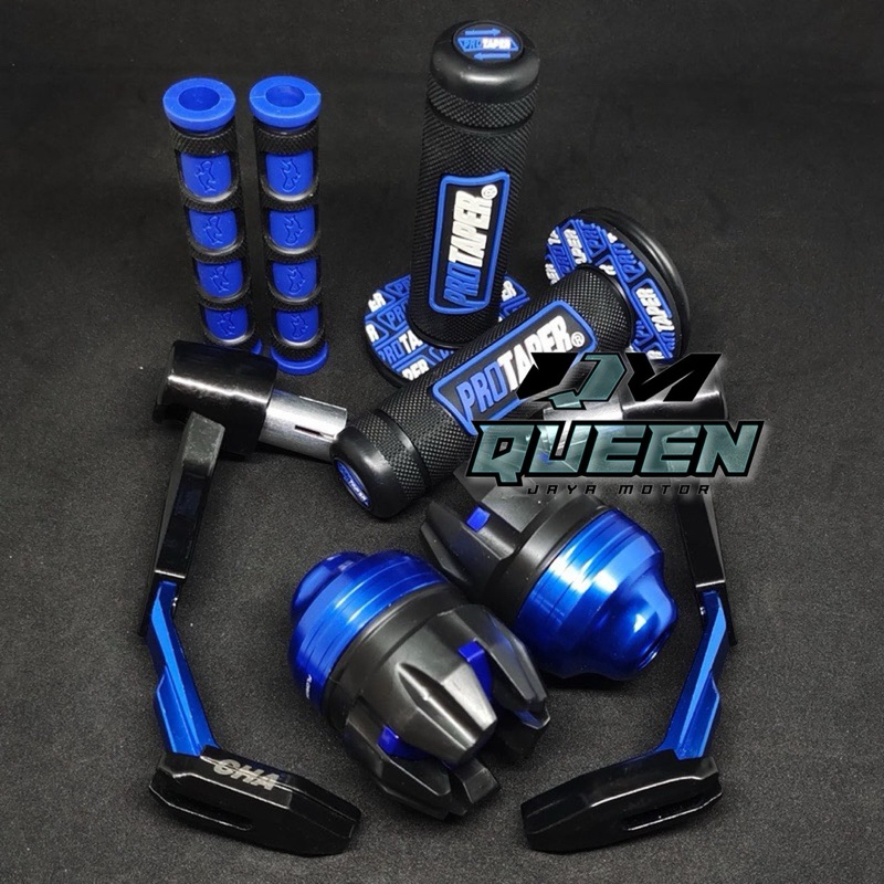 4in1 PRO TAPER Handgrip PACKAGE + Proguard Robot + Axle Road + Rubber ...