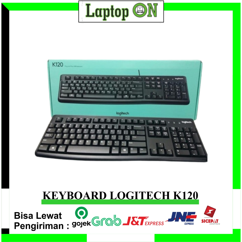 ORIGINAL LOGITECH K120 USB PORT KEYBOARD | Shopee Malaysia