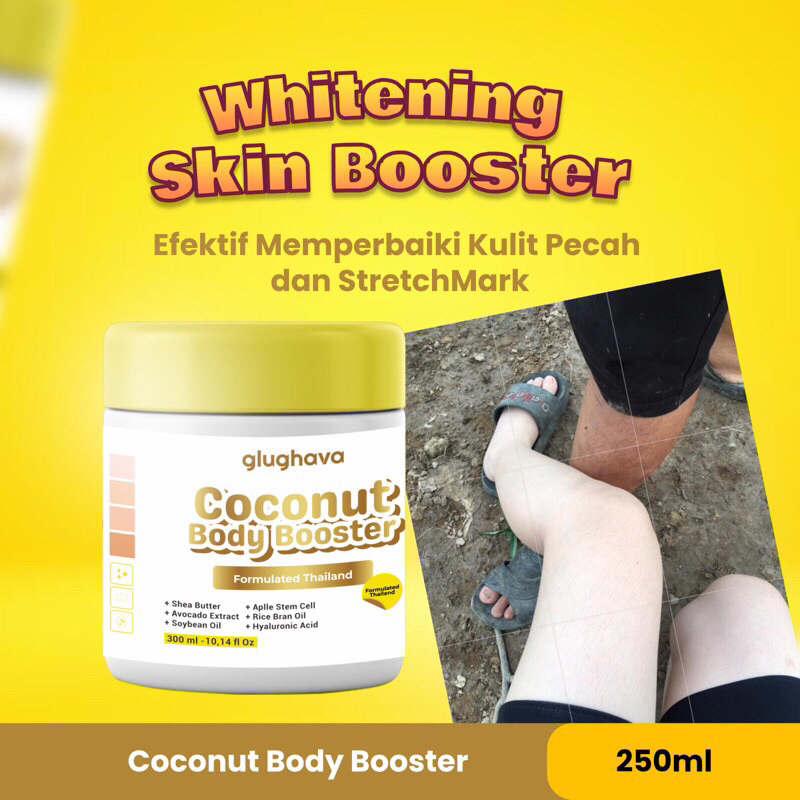 Glughava COCONUT BODY BOOSTER - THAI LIGHTENING BOOSTER | Shopee Malaysia