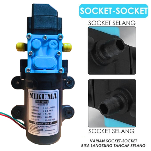 Nikuma 160psi automatic high pressure dc pump - the fastest | Shopee ...