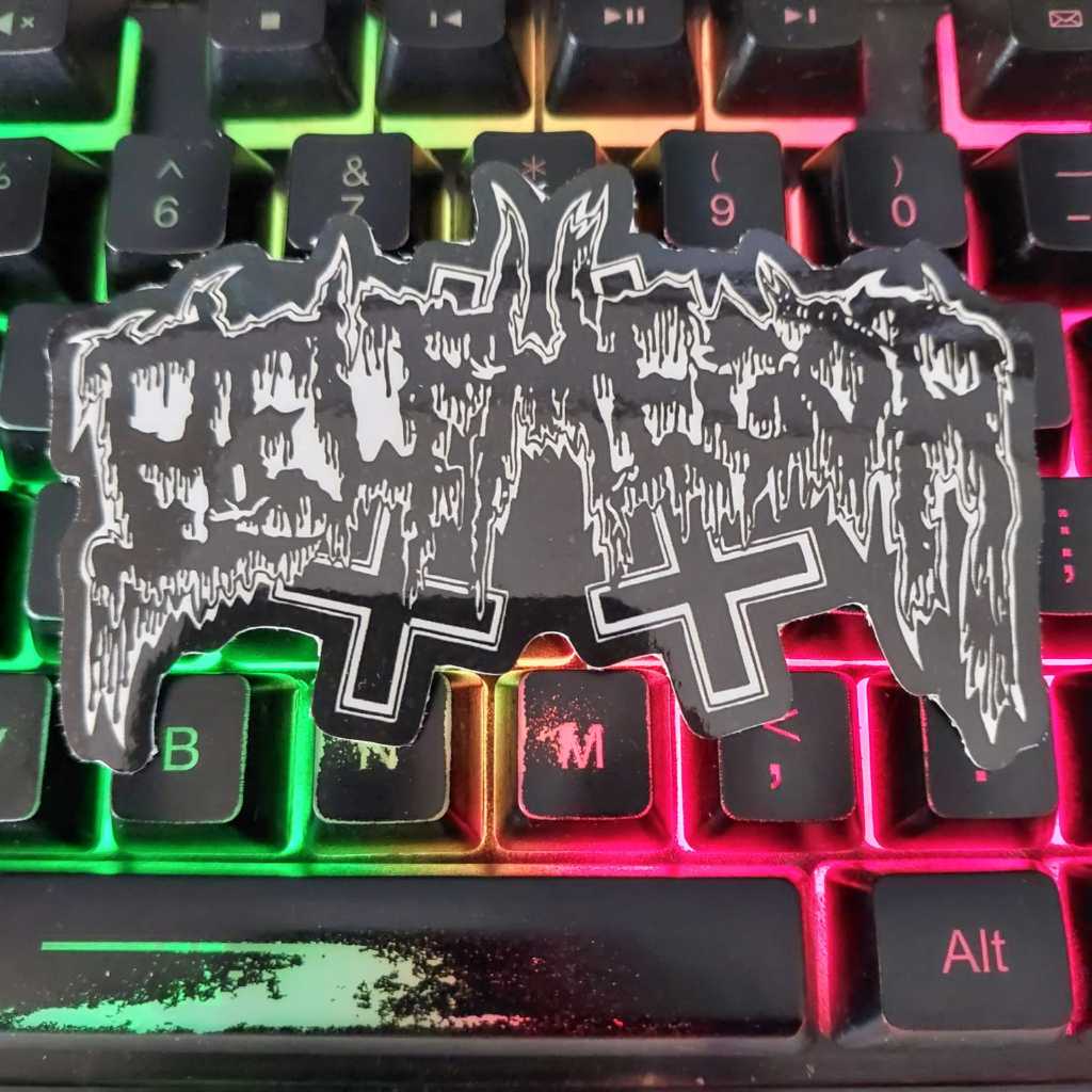 BELPHEGOR Logo Sticker - Black Metal Band Sticker - Cutting Sticker ...