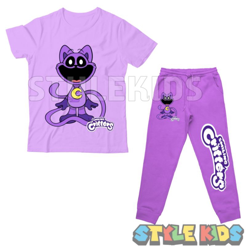 Free Name Of Children's Jogger T-shirt Suits Boys Girls Logo Smiling ...