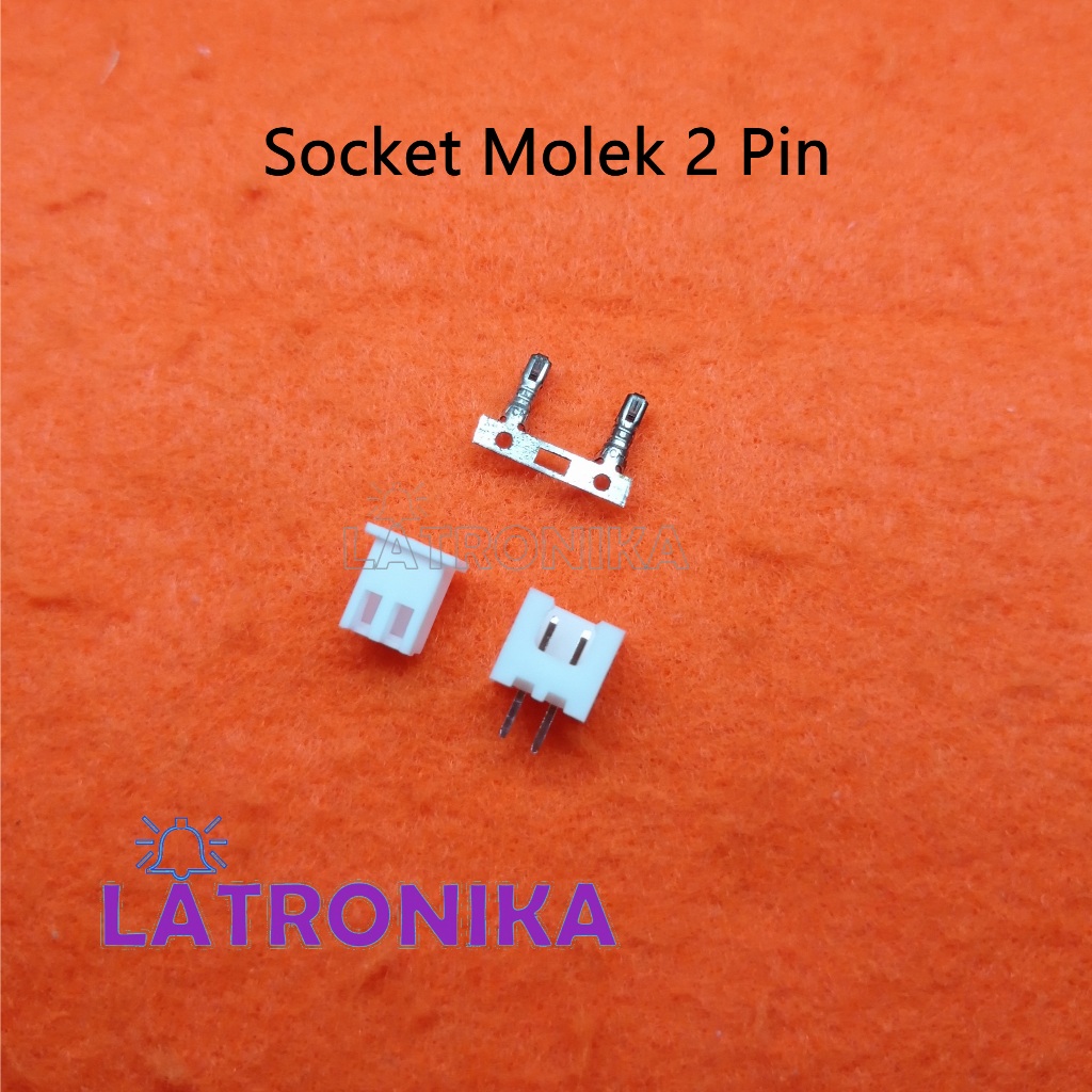 Small Molek Socket 2 Pin Complete Set Molex Terminal Socket Connector ...