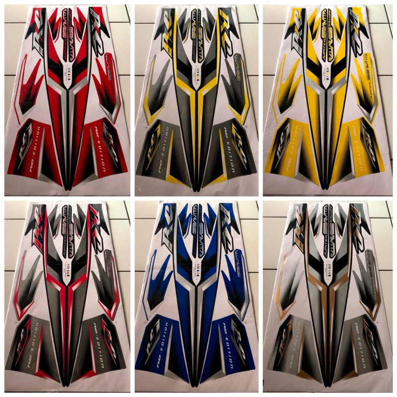 Yamaha Jupiter Z - Jupiter Gravita RC Edition Graphic Striping Sticker ...