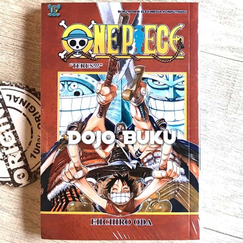 Comic One Piece 15 by Eiichiro Oda | Shopee Malaysia