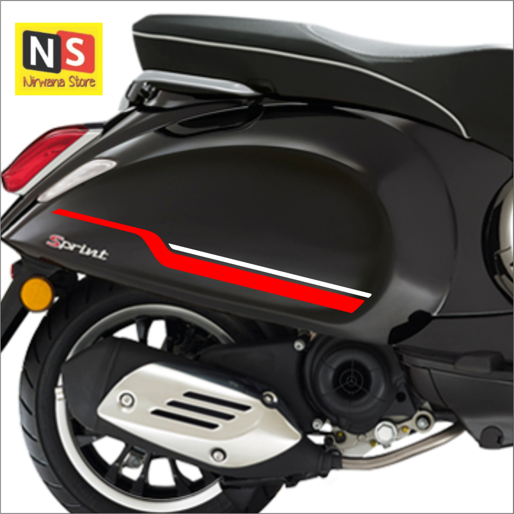 List Vespa Stickers - Cutting Vespa Matic Strip Stickers - Sprint ...
