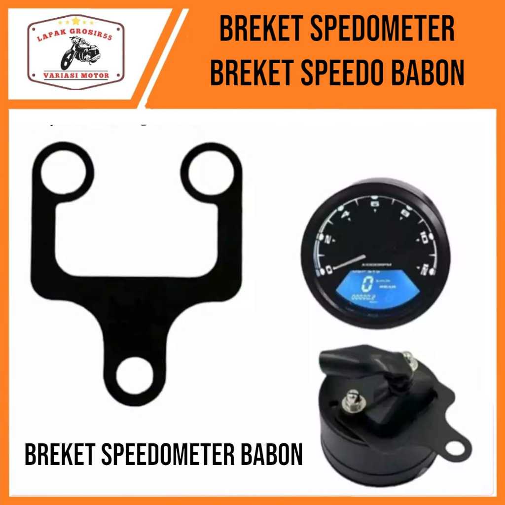 Baboon digital Speedometer Mount Bracket Baboon spidometer | Shopee ...