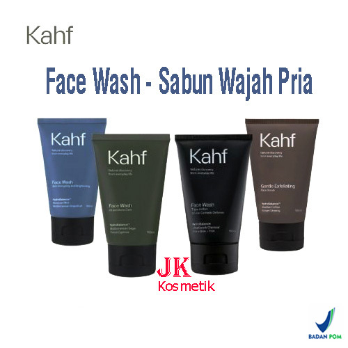 Kahf Face Wash - Men's Facial Cleansing Soap | Shopee Malaysia
