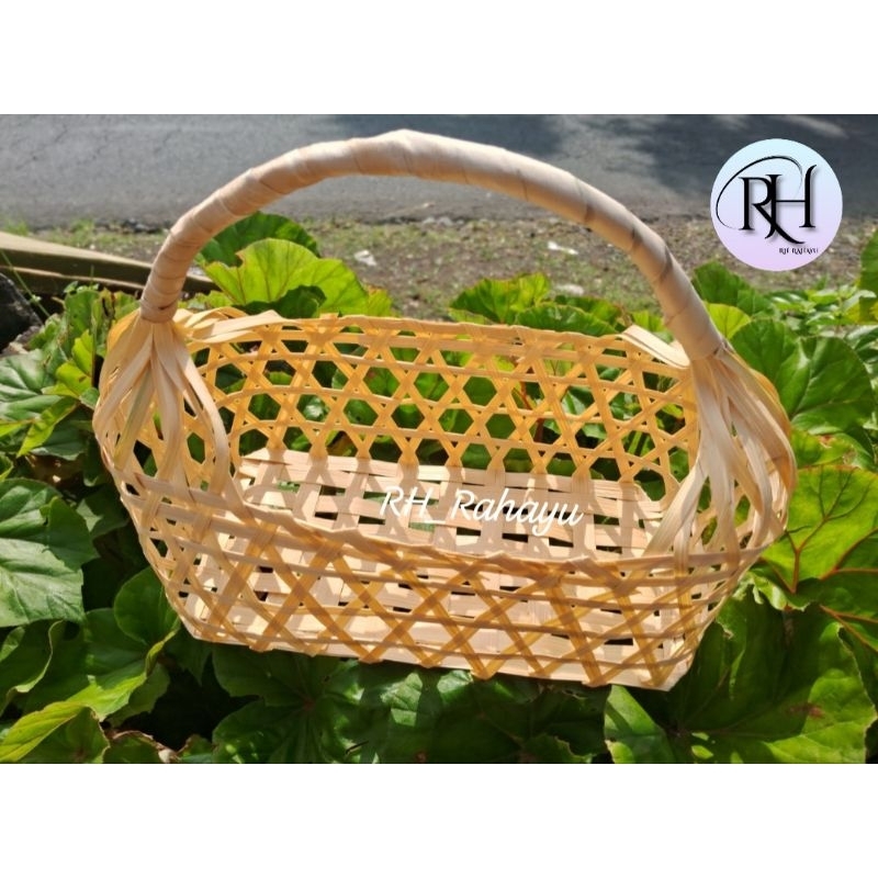 Parcel Basket_Woven Bamboo Jar 30 Pieces 15 Pieces (fits 4 round jars ...