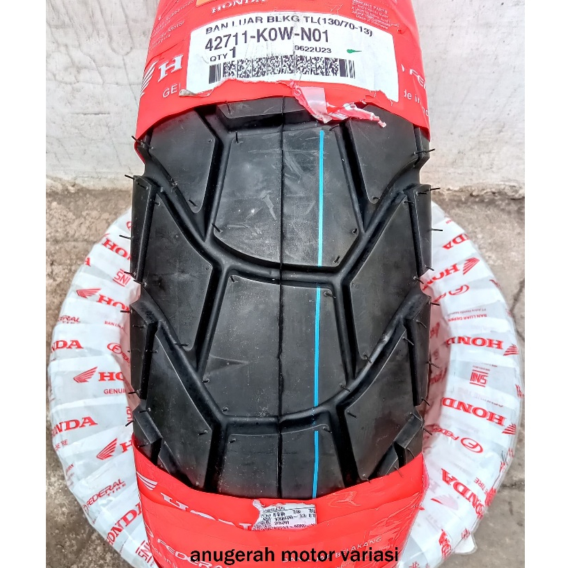 ORIGINAL HONDA TUBLES TIRE (ADV) AHM FEDERAL KOW-NO1 (110/80-14),( 130/70-13 ) DUAL PURPOSE ...