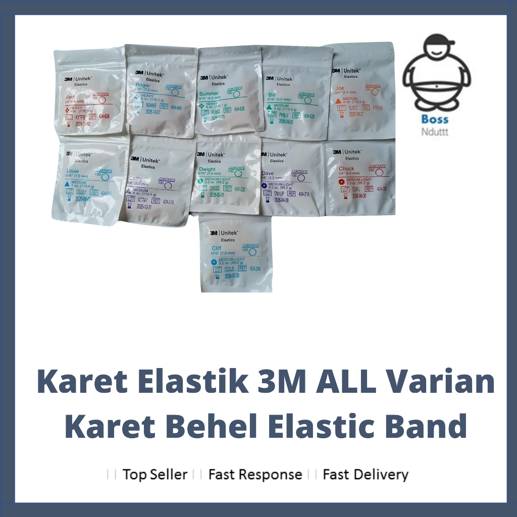 3m Elastic Rubber ALL Variant Rubber Braces Elastic Band | Shopee Malaysia