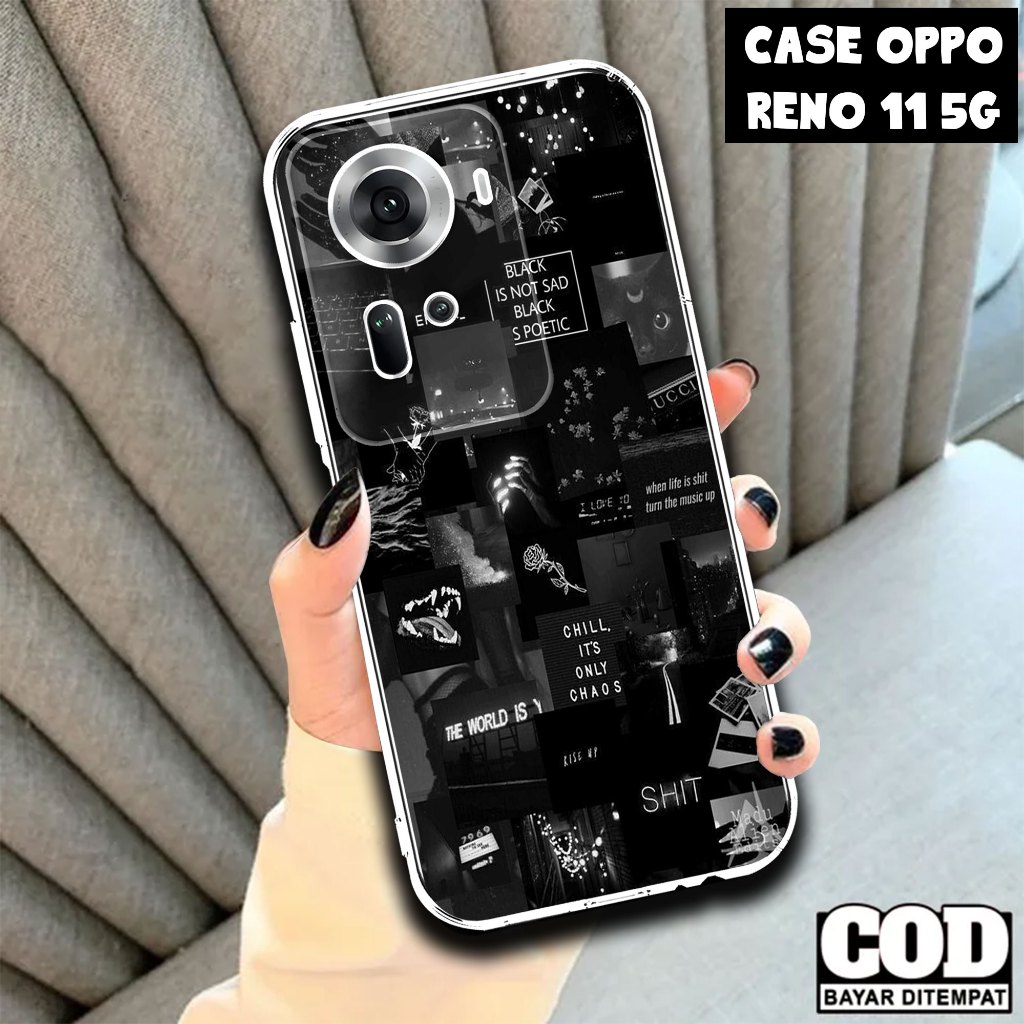 Case OPPO RENO 11 5G - Casing OPPO RENO 11 5G Motif (AEST) - Softcase ...