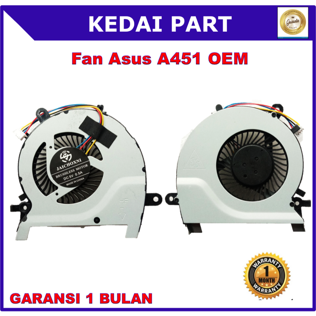 Fan ASUS A451 A451C A451CA A451L A451LA A451LB A451LN OEM | Shopee Malaysia