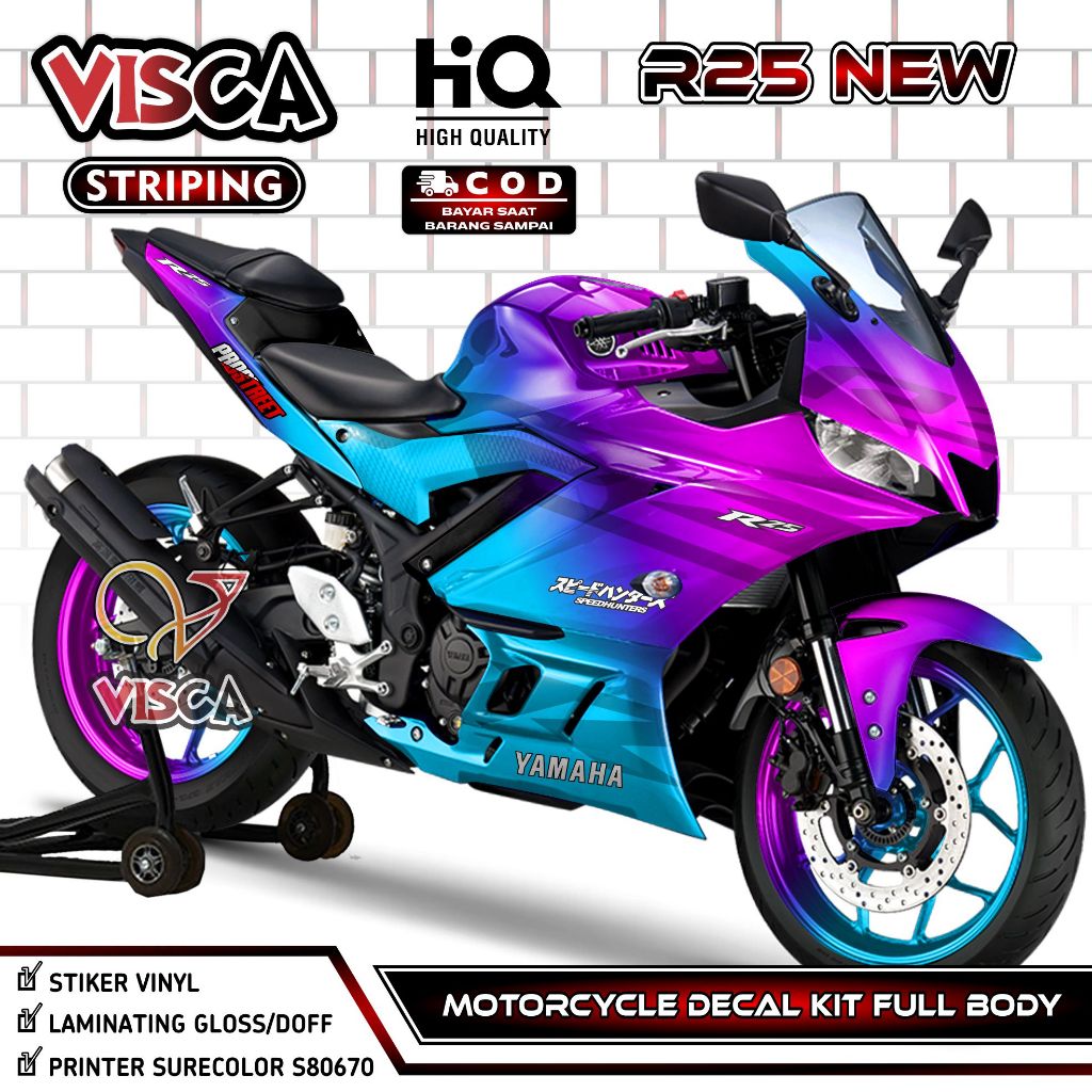R25 New Full Body Decal - R25 New FullBody Sticker - R25 New Decal ...