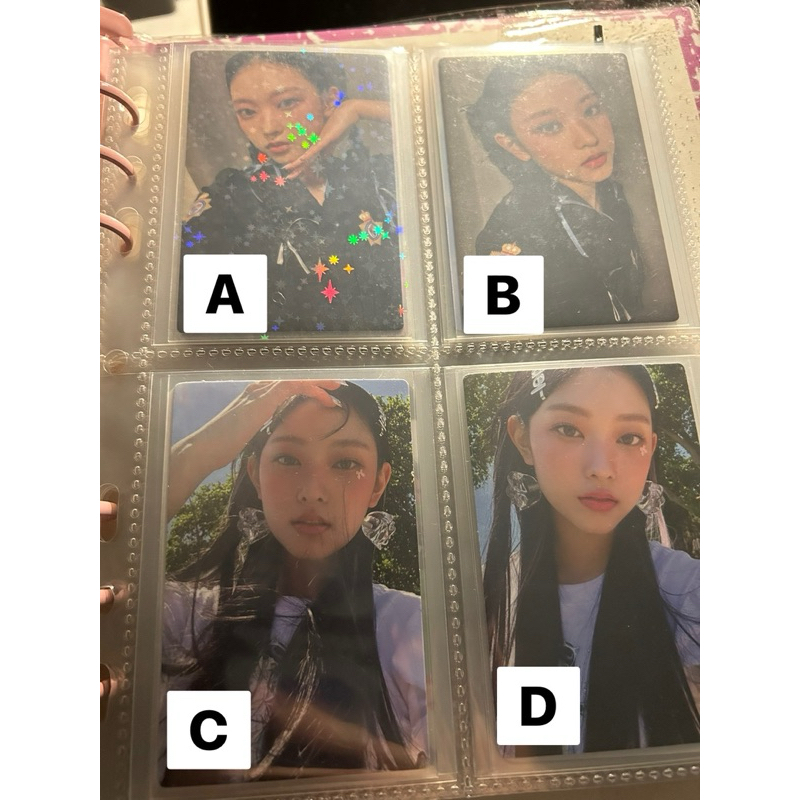 Haerin newjeans line friends official photocard | Shopee Malaysia