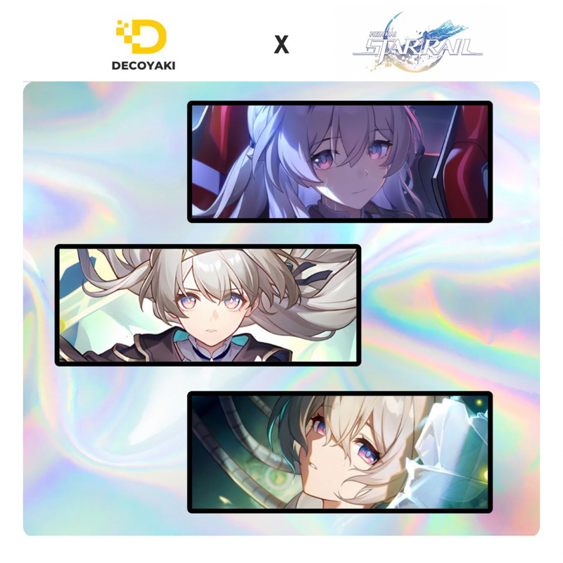 Firefly Honkai Star Rail Hologram Slap Sticker, Firefly Honkai Star ...