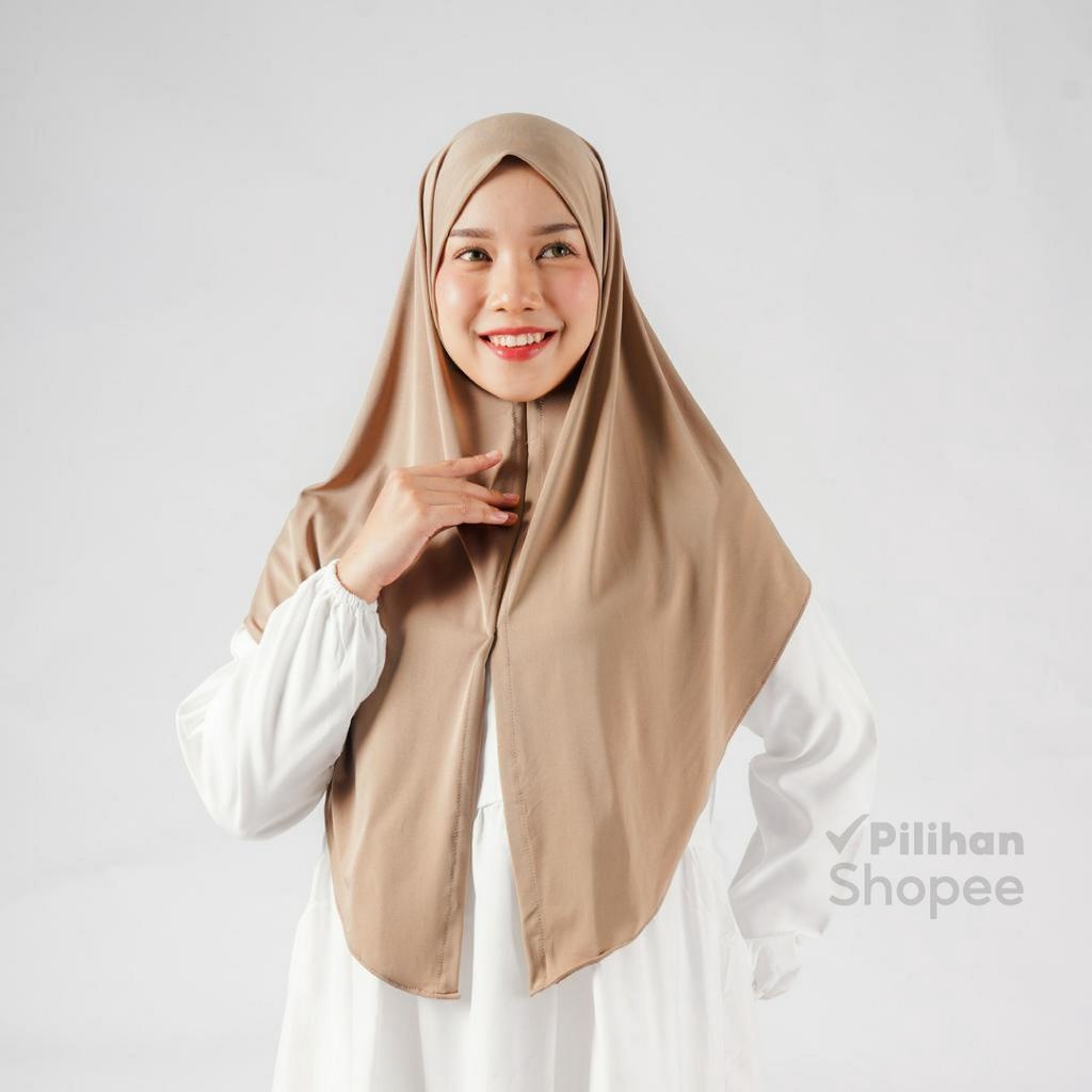 Instant Triangle Hijab Premium Jersey/Instant Triangle Hijab OVAL ...