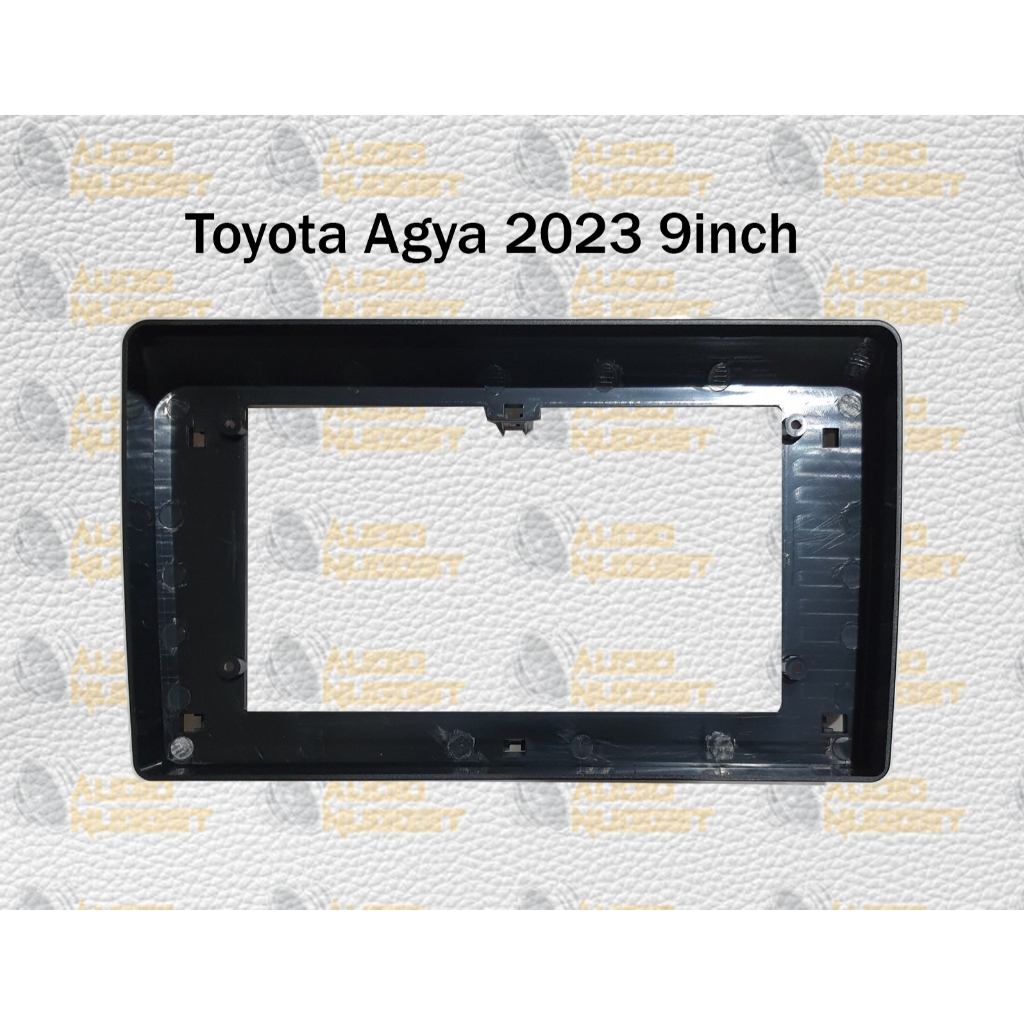 Toyota Agya 2023 9 inch android head unit tape Frame pnp | Shopee Malaysia