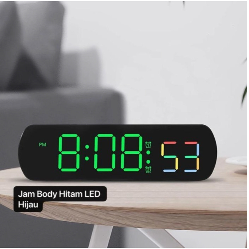 Large LED Alarm Clock Electronic Digital Clock Countdown Timer Countdown Aesthetic Elegant ...