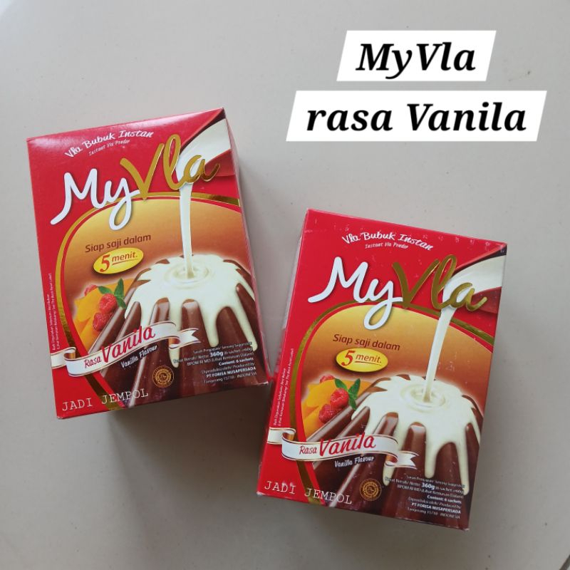 My Vla Instant Vanilla/Nutrijell My Vla Reg. | Shopee Malaysia
