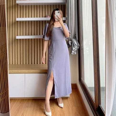 JESWIL CEY CRINKLE AIRFLOW IMPORTED DRESS | Shopee Malaysia