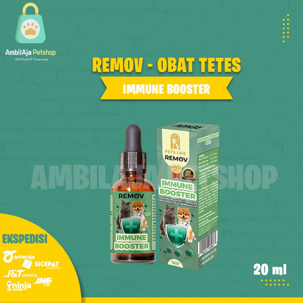 Remov PETS LIFE Drops Multivitamin And Immune Booster 20ml | Shopee ...