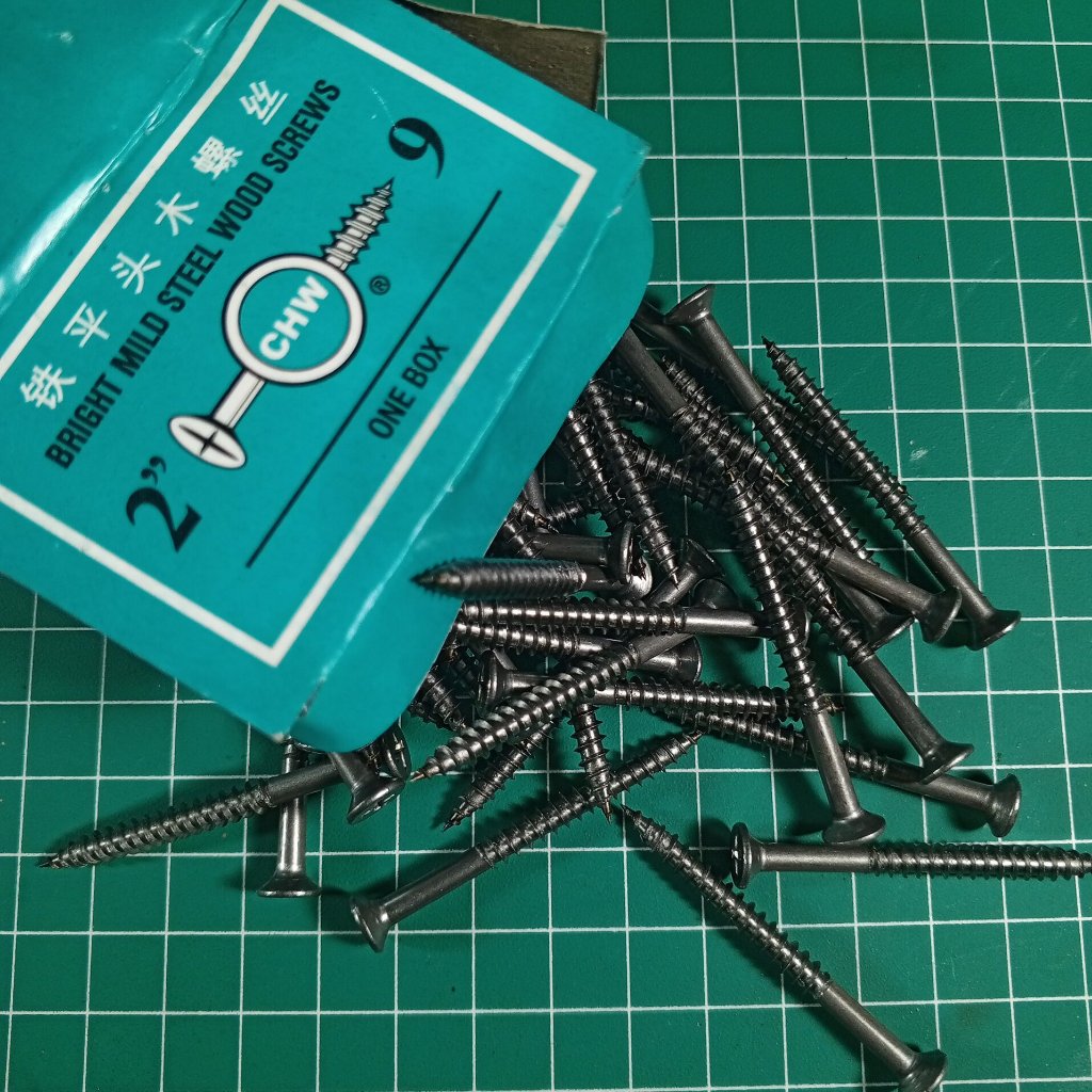 KAYU Chw Wood Screw 9x2 Inch 1 Box | Shopee Malaysia