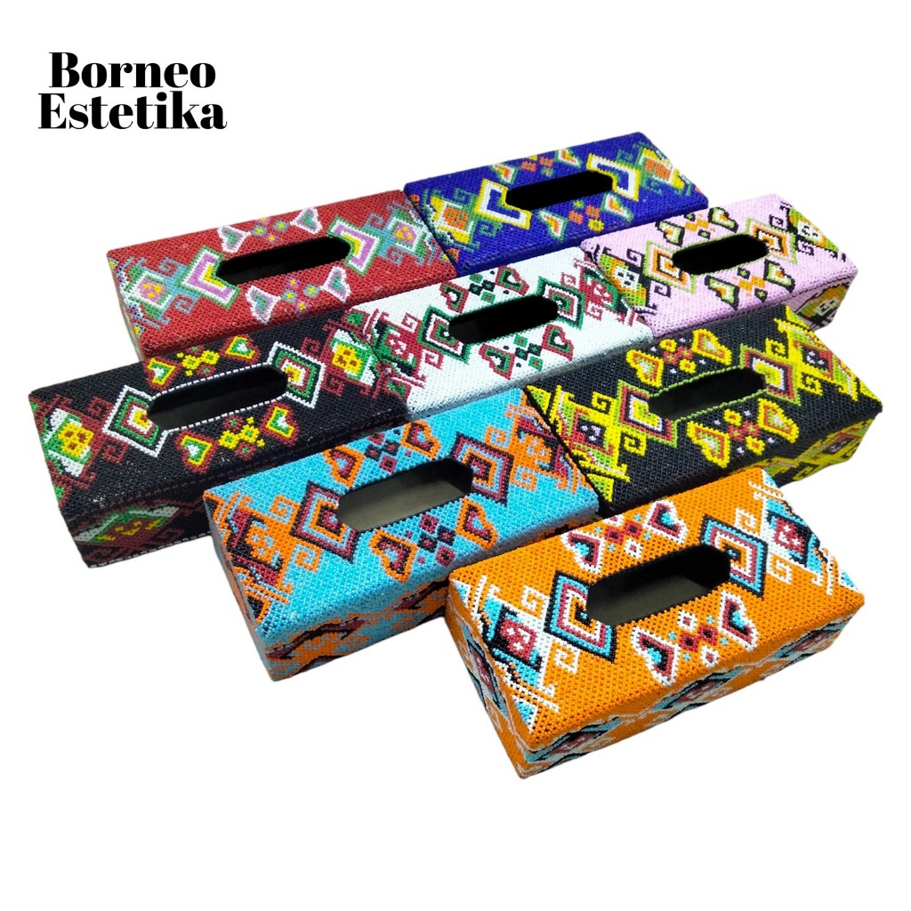 Bead Tissue Box Handmade Tissue Box Handicraft Tissue Holder by ...