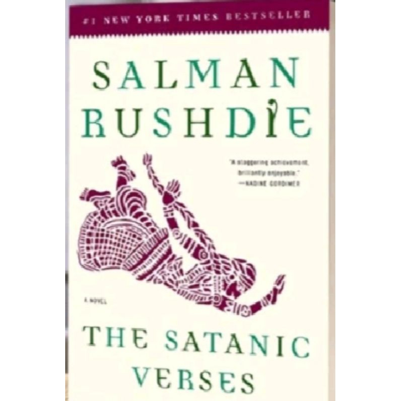 Salman Rushdie the satanic's book, Satan verses verses | Shopee Malaysia