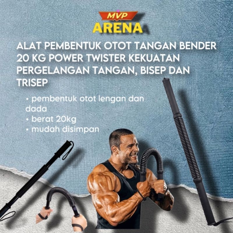 Bender 20 kg hand muscle building tool power Twister for wrist, bisep ...