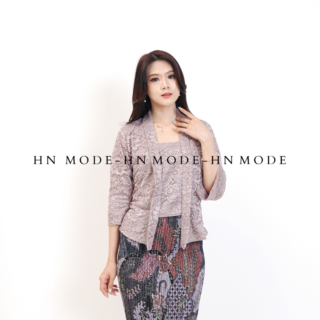 HN MODE - modern kartini short kutubaru kebaya top Latest model party ...