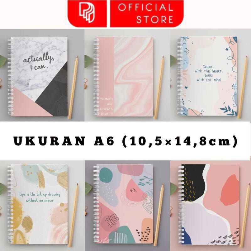 Notebook A6/NOTEBOOK DIARY AGENDA/NOTEBOOK LINE (LINE), Plain (Point ...