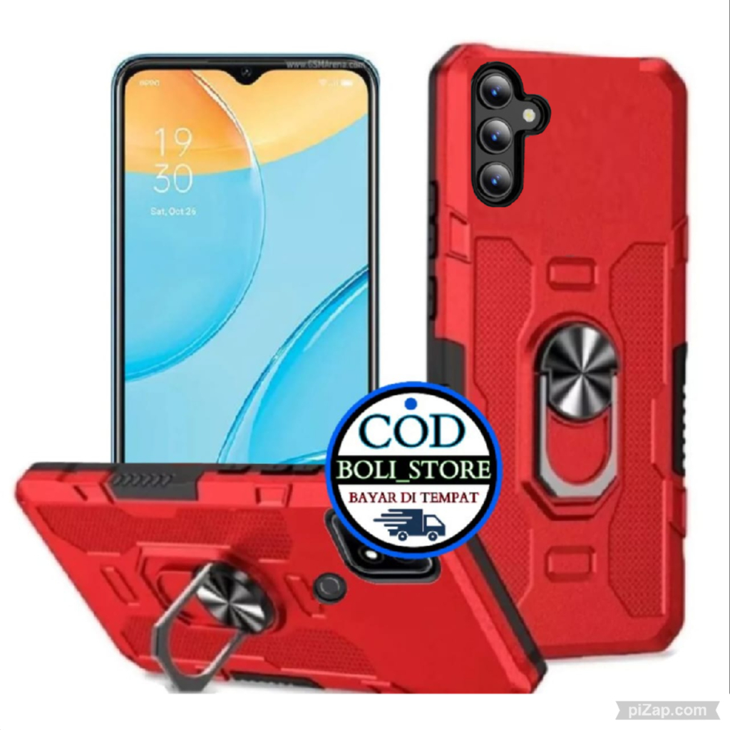 Case Hybrid Armor Samsung A35 5G Robot Hit EYE Ring Standing Hard Case Carbon Leather | Shopee ...