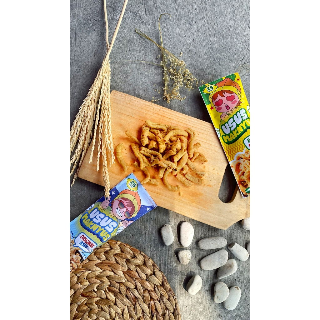 Maknyus Intestine Spicy Snack - Ice Tea Companion - Savory -- ORIGINAL ...