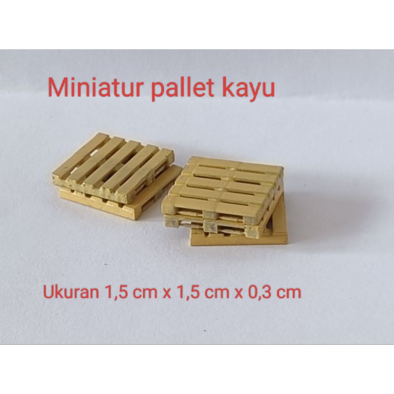 KAYU Miniature Wooden pallet | Shopee Malaysia