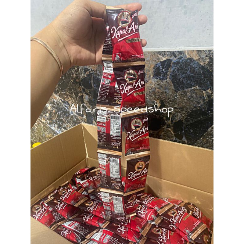 HITAM Mini KAPAL API COFFEE 1 CARDBOARD KAPAL API COFFEE 6 gr 1 ...