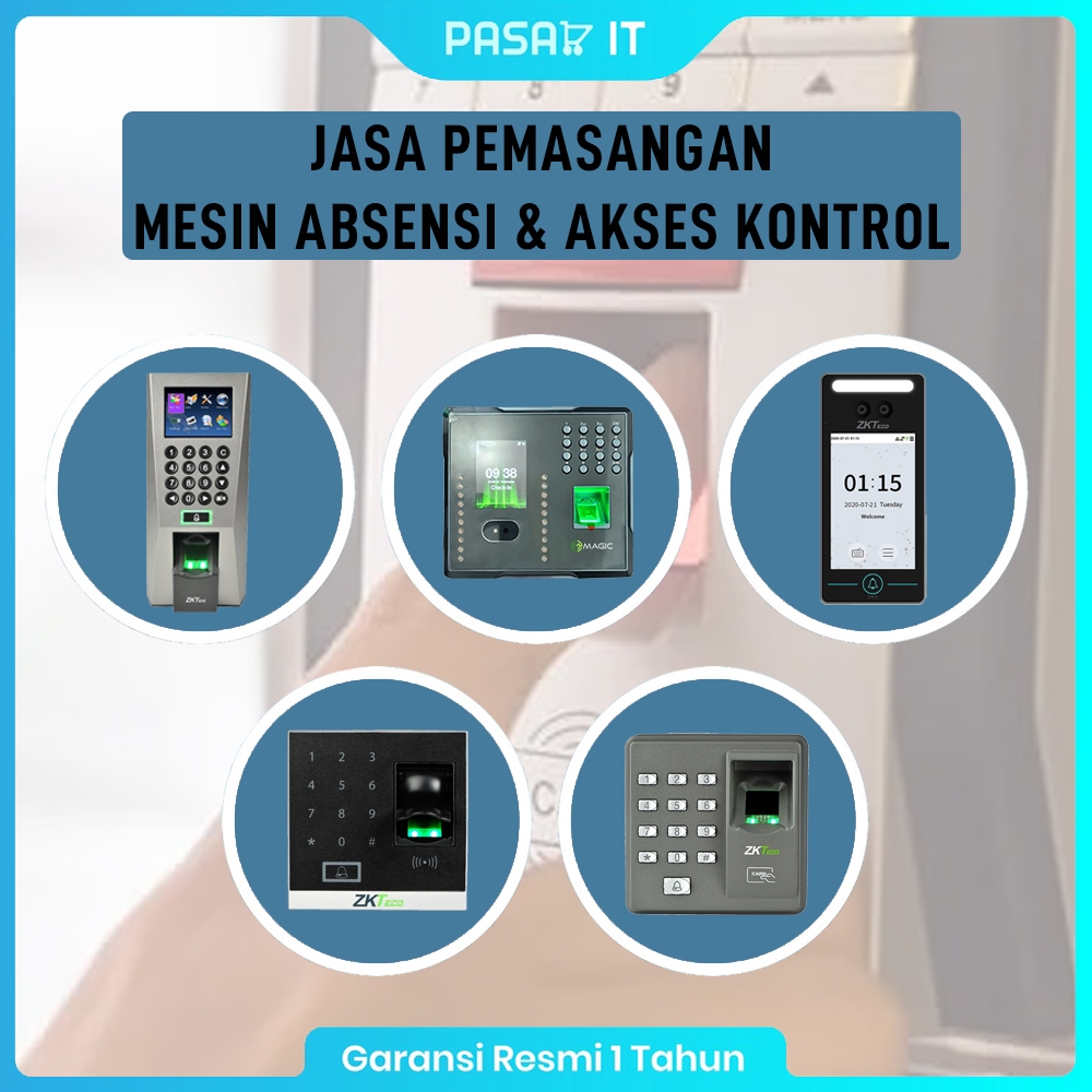 MESIN Attendance Machine Installation Service Services+Training ...