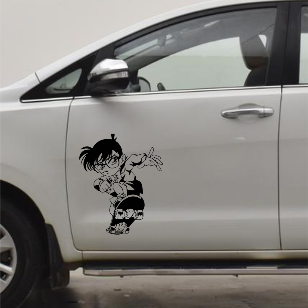 Cutting STICKER Car DETECTIVE CONAN Car Door STICKER Cool | Shopee Malaysia