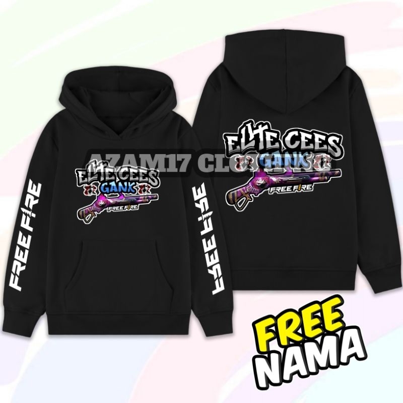Hoodie Jacket ANAK FF ELITE CEES GANK Version SG RIPPER SG REAPER FREE ...