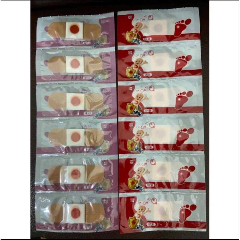 MATA Fish Eye Wart Plaster contains 6 pcs. Effective in removing down ...