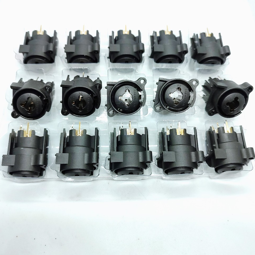 Multi Socket canon xlr+AKAI Socket double combo xlr canon female ...