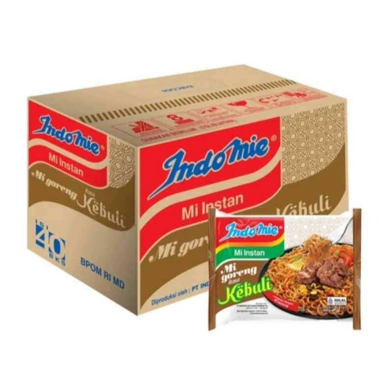 Indomie Fried White Gold per Carton 1 Box Contains 40 pcs | Shopee Malaysia