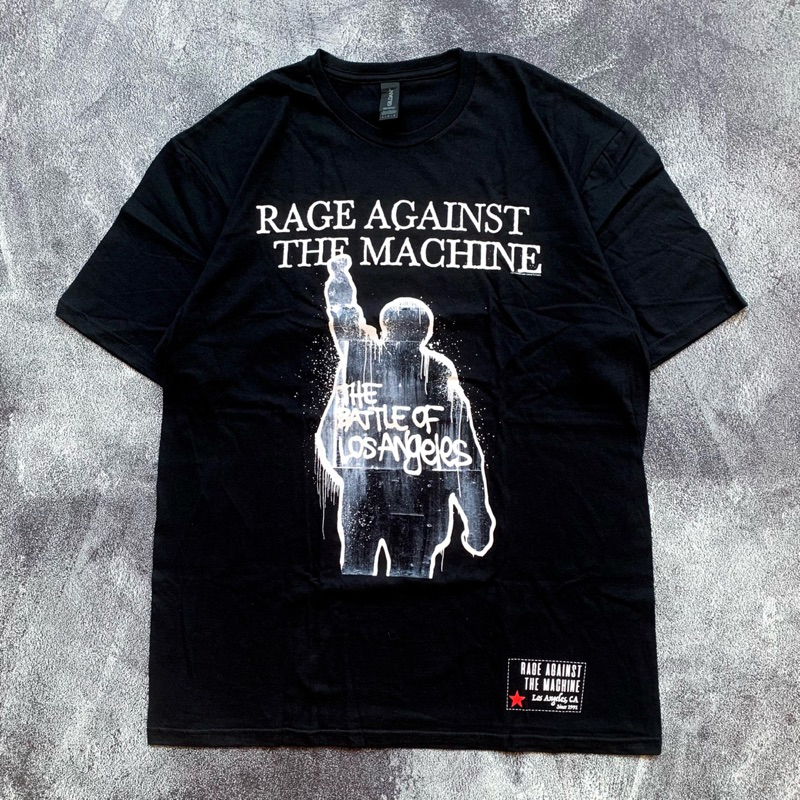 Original RATM RAGE AGAINST THE MACHINE Band T-shirt - THE BATTLE OF LOS ...