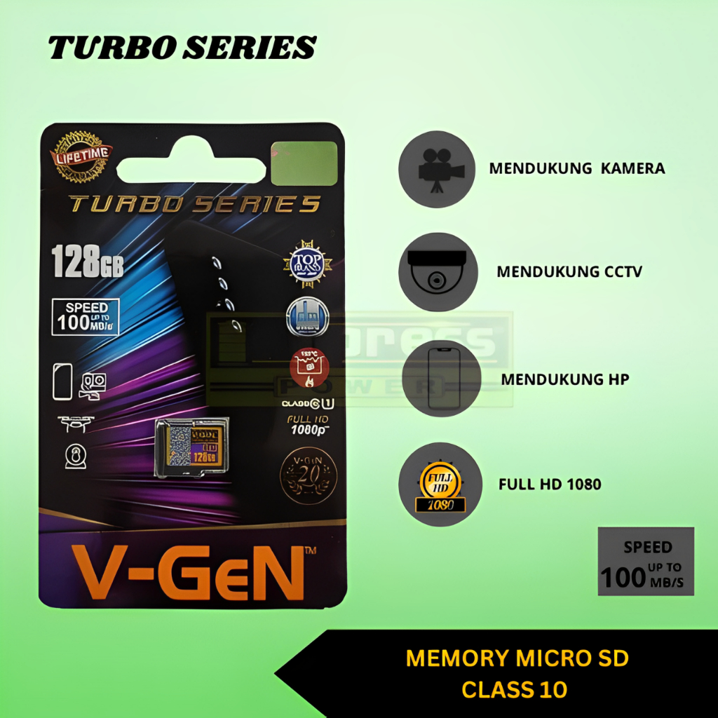 Mobile Memory V GEN Micro SD Class 10 8GB 26GB 32GB 64GB 128GB Turbo ...