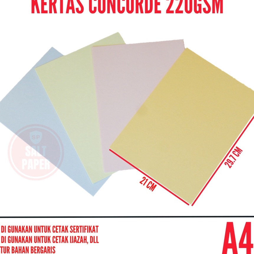 Fg2 Concorde A4 Paper 22 gr Contents 5 Sheets Of A4 Concorde 22 gsm ...