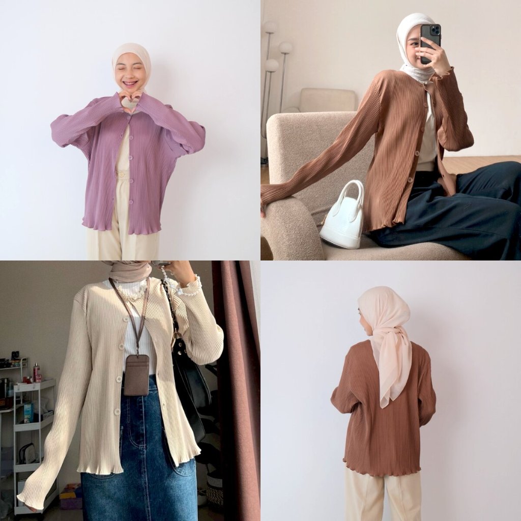 RX FASHION - LEONARA RIB CARDIGAN / RECENT WOMEN'S PLAIN BUTTON ...