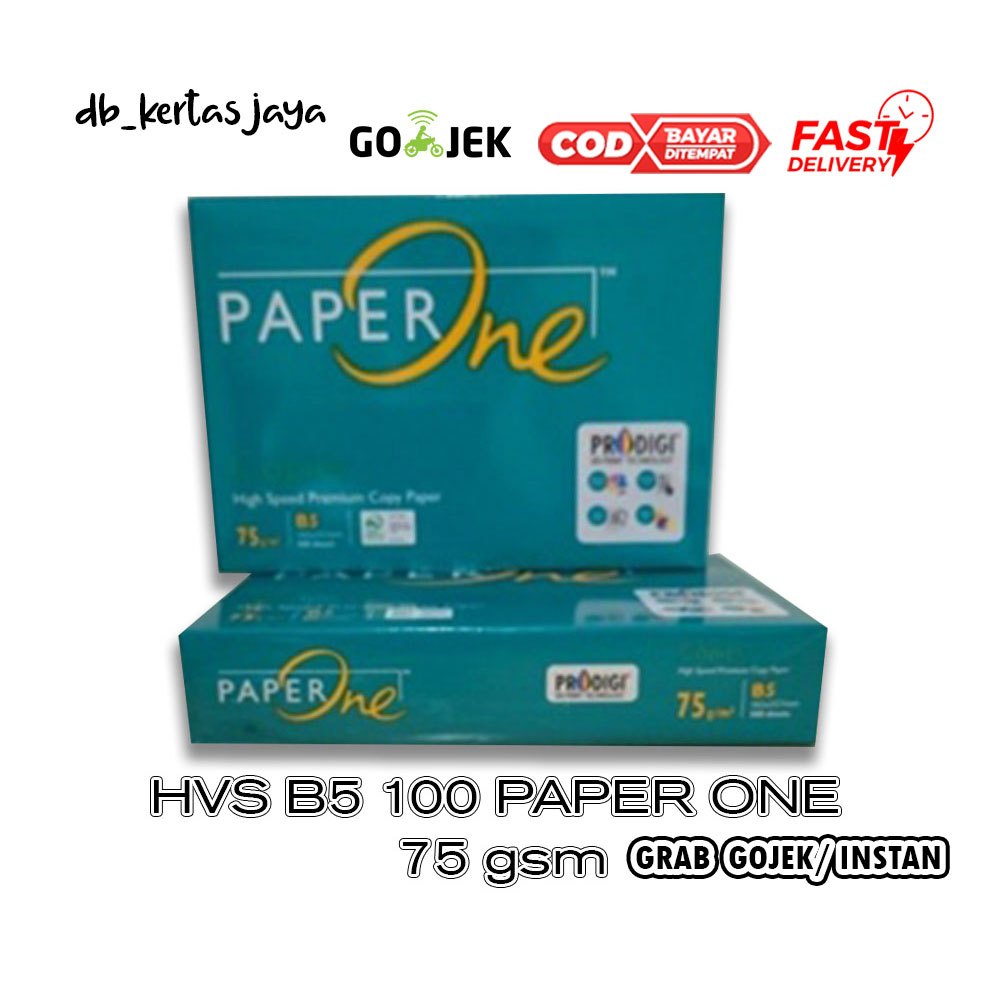 Paperone HVS B5 Paper 100 Sheets 75 Grams | Shopee Malaysia