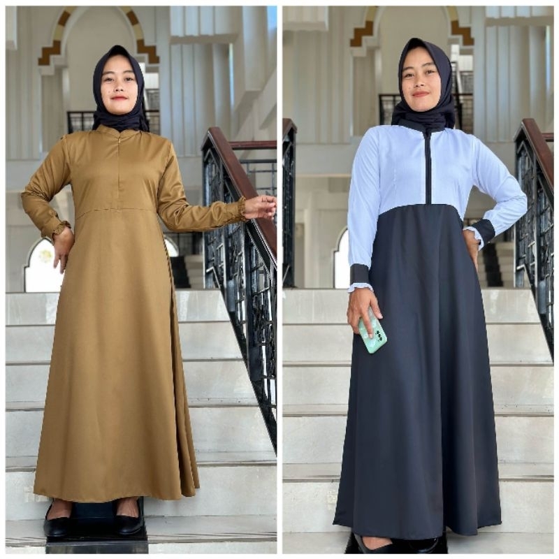 Local Government Uniform +/ RANDOM Women Material TOYOBO {TUNIK+ ROK ...